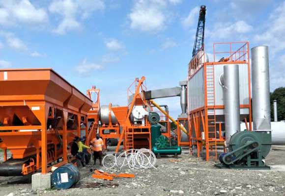 Mini Portable Asphalt Plant - High Mobility Hot Mix Bitumen Plant